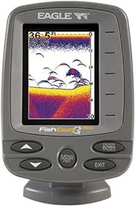 Amazon.com: Eagle FishEasy 320C 3.5-Inch Waterproof Fishfinder ...