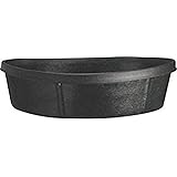 Amazon.com : Little Giant 3 Pack of Corded Rubber Feed Pans, 3 Gallon ...