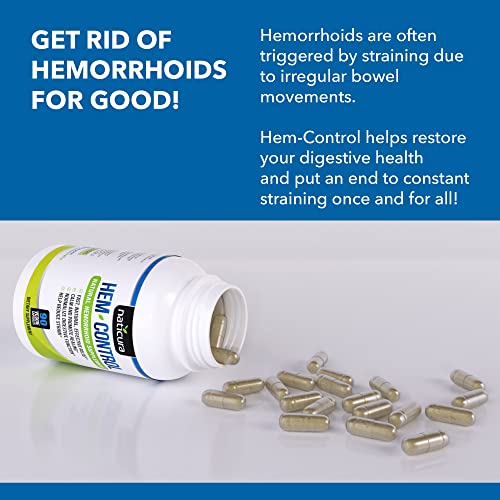 Naticura Hem-Control - Fast Effective Hemorrhoid Treatment Supplement ...