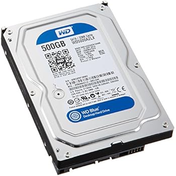 Amazon.com: Western Digital Blue WD5000AZLX 500GB 7200 RPM 32MB Cache SATA 6.0Gb/s 3.5" Internal ...