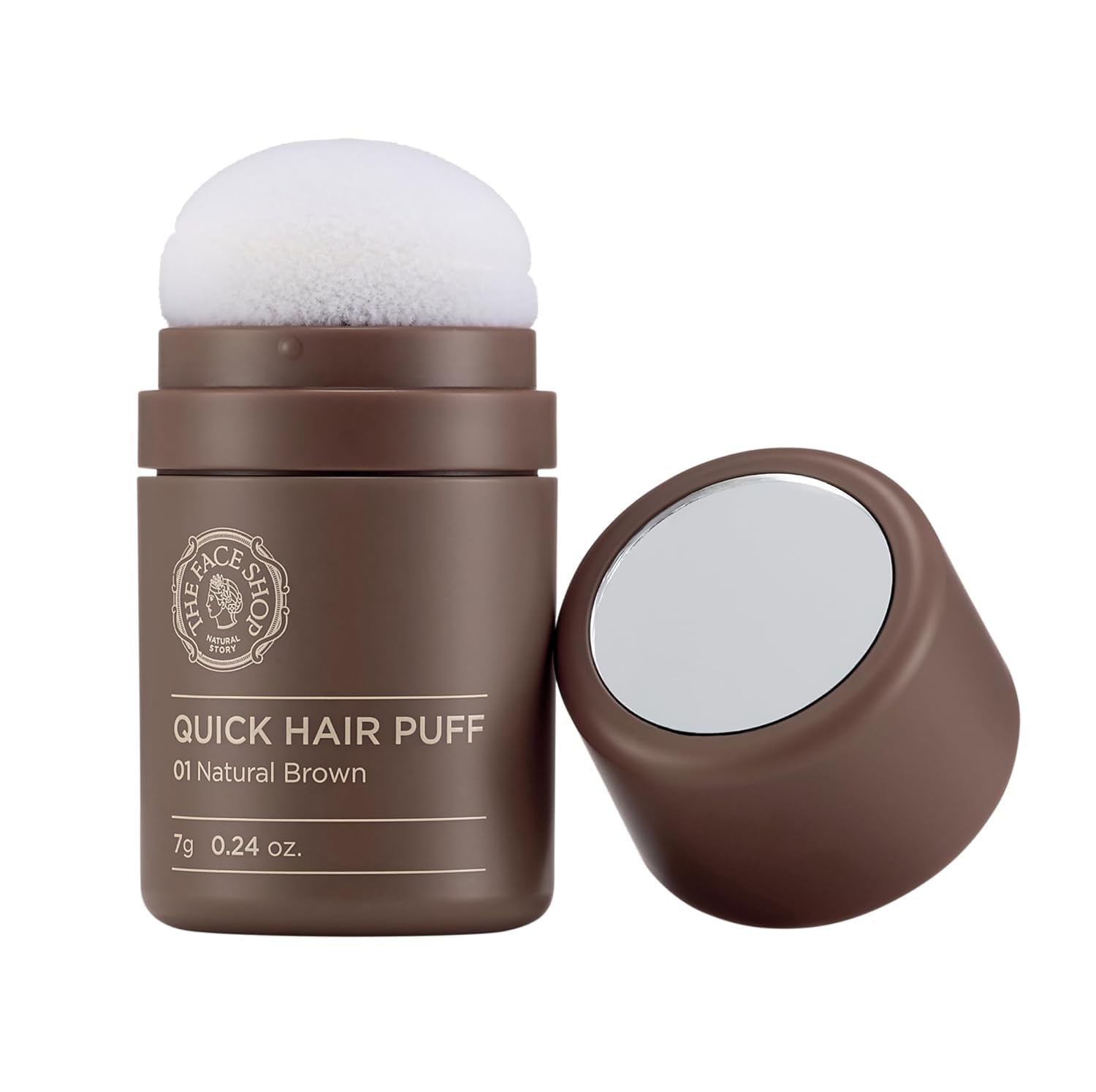 Mua The Face Shop Quick Hair Puff - Natural Brown - Root Touch Up Hair ...