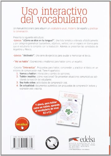 Uso interactivo del vocabulario A1-B1 | EducaSpain