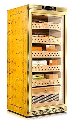 RACHING Cigar Climate Control Cabinet, MON1800 Cigar Humidor Cabinet ...