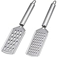 Amazon.com: 2Pcs Mini Cheese Grater With Handheld Cheese Shredder ...