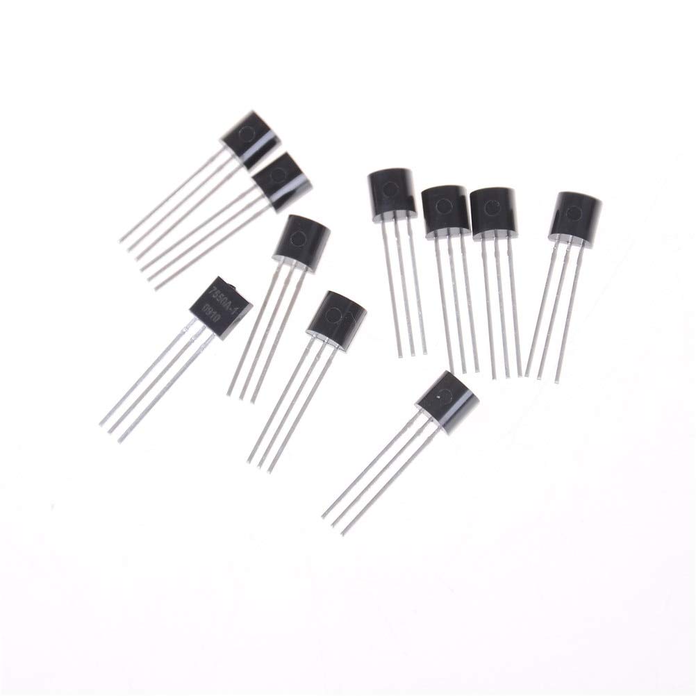 Tech Express 10Pcs BC637 High Current 60V, 1A NPN Transistor BC637 ...