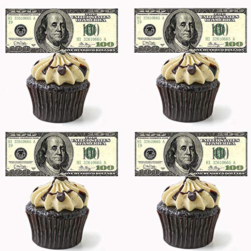 MEMOVAN Edible Money Cake Toppers - 20pcs, Dollar Australia | Ubuy