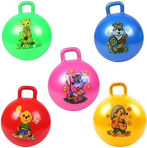 Hop Ball,YUIOP Inflatable Bouncy Ball with Handles Sports Jumping Ball ...
