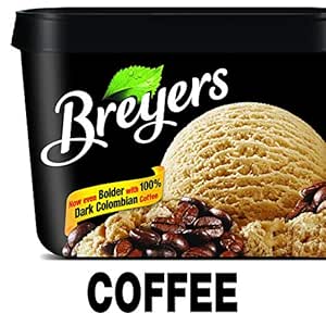 Breyers Ice Cream, Coffee, 48 oz (Frozen): Amazon.com: Grocery ...