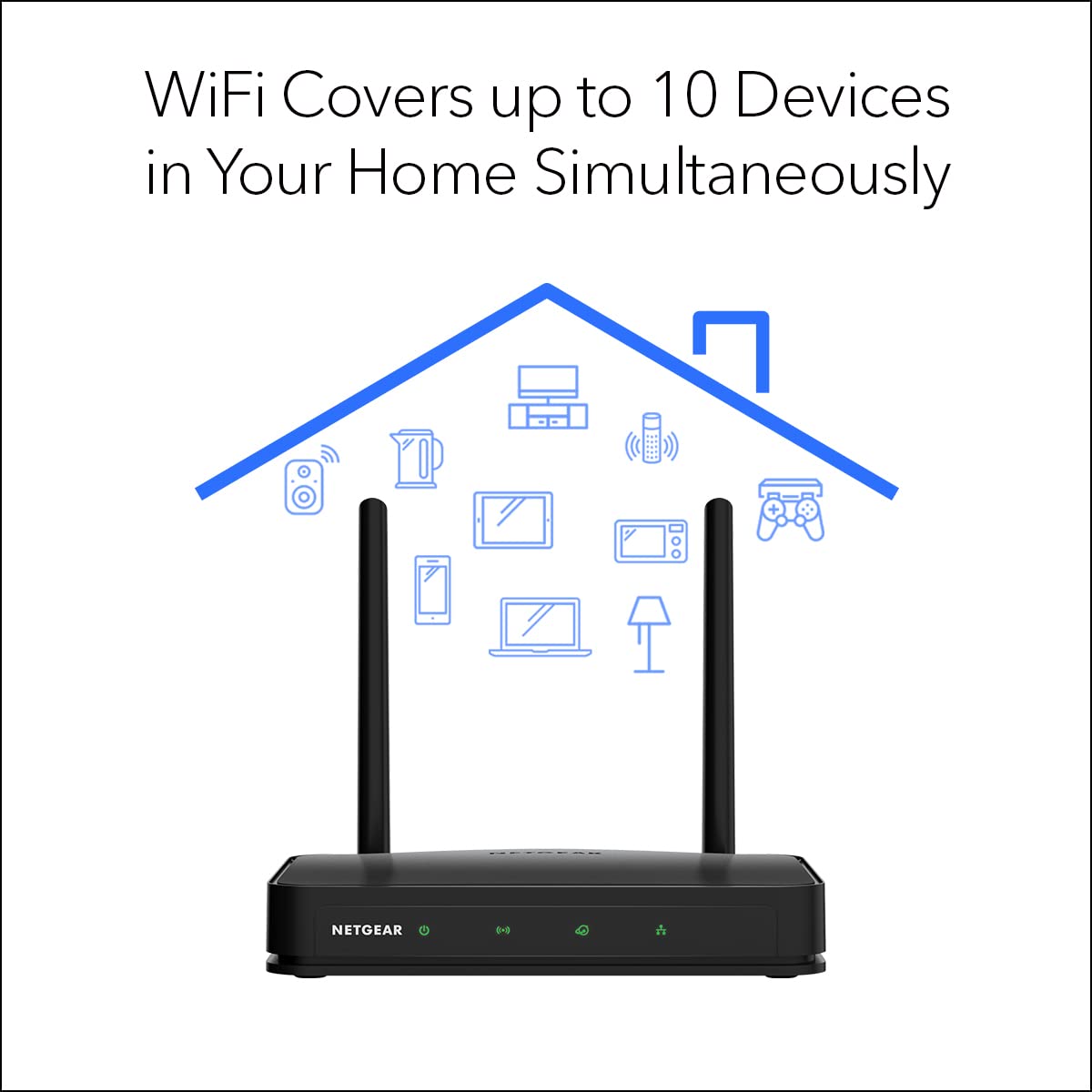 NETGEAR Dual Band WiFi Router (R6020) – AC750 Wireless Speed (Up To ...