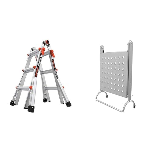 Little Giant Velocity 13 Ft Multi-Position Ladder and Work Platform ...