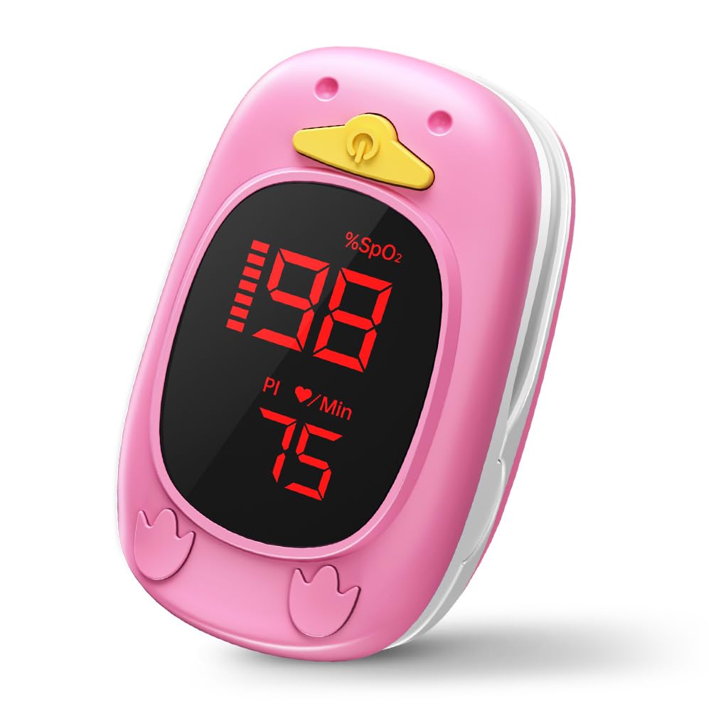 Mua Pediatric Pulse Oximeter Fingertip, HOLFENRY Oxygen Monitor for ...