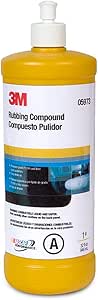 Amazon.com: 3M 05973 Rubbing Compound - 1 Quart : Automotive