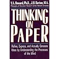 Thinking on Paper: Howard, V.a., Barton, J.H.: 9780688077587: Amazon ...