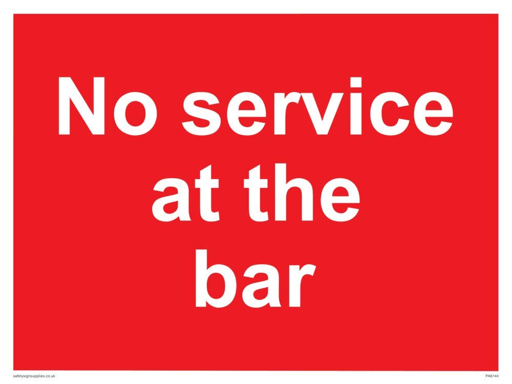 No service at the bar - BigaMart
