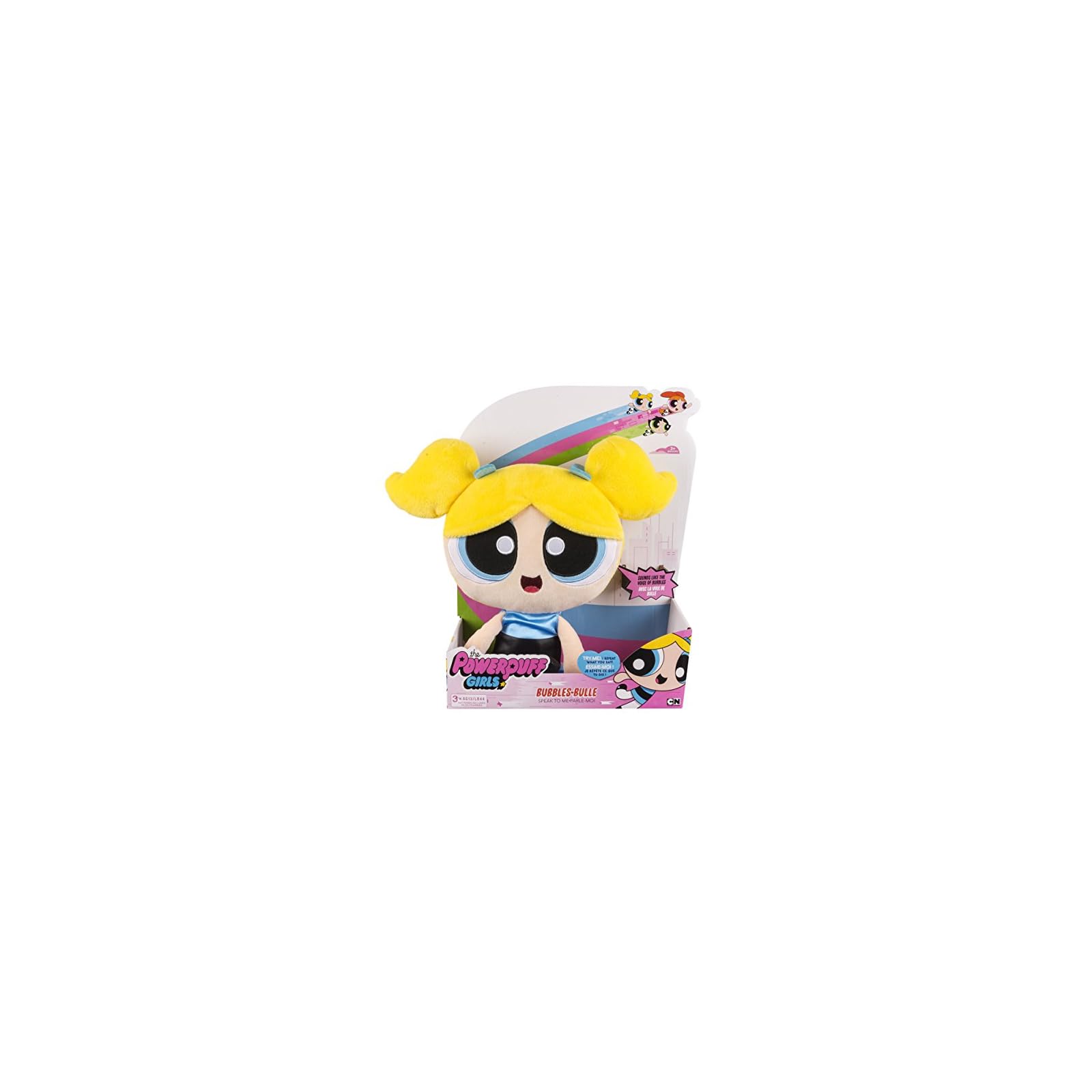 The Powerpuff Girls, Interactive Plush with Voice Recording Mode ...