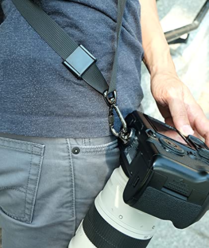 Fotasy Ergonomic Design Camera Sling Strap, Adjustable Camera Neck ...