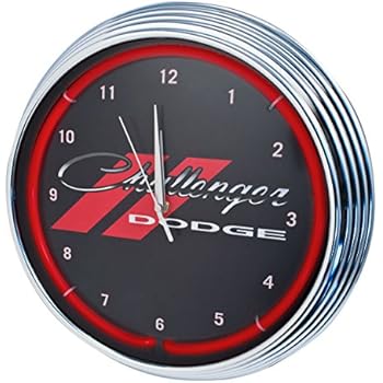 Amazon.com: Neonetics Mopar Vintage Neon Wall Clock, 15-Inch: Home ...