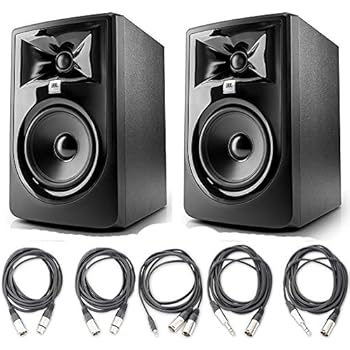 Amazon.com: M-Audio BX8 D2 8-Inch Active 2-Way Studio Monitor Speakers ...