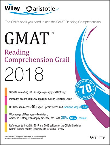Wiley's Gmat Reading Comprehension Grail 2018: Aristotle Prep ...