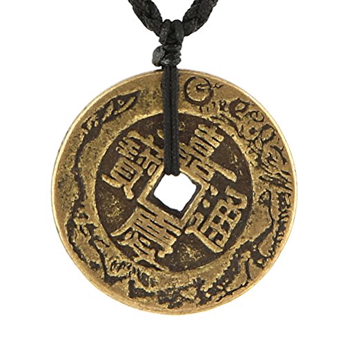 Necklaces - HZMAN Brass Talisman Chinese Feng Shui Coins Pendant ...