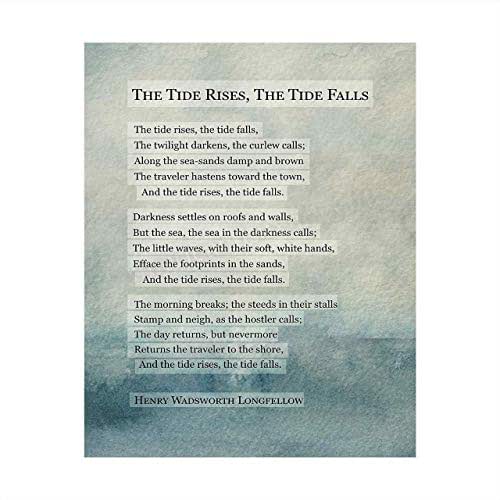 Amazon.com: Henry Wadsworth Longfellow-"The Tide Rises, The Tide Falls ...