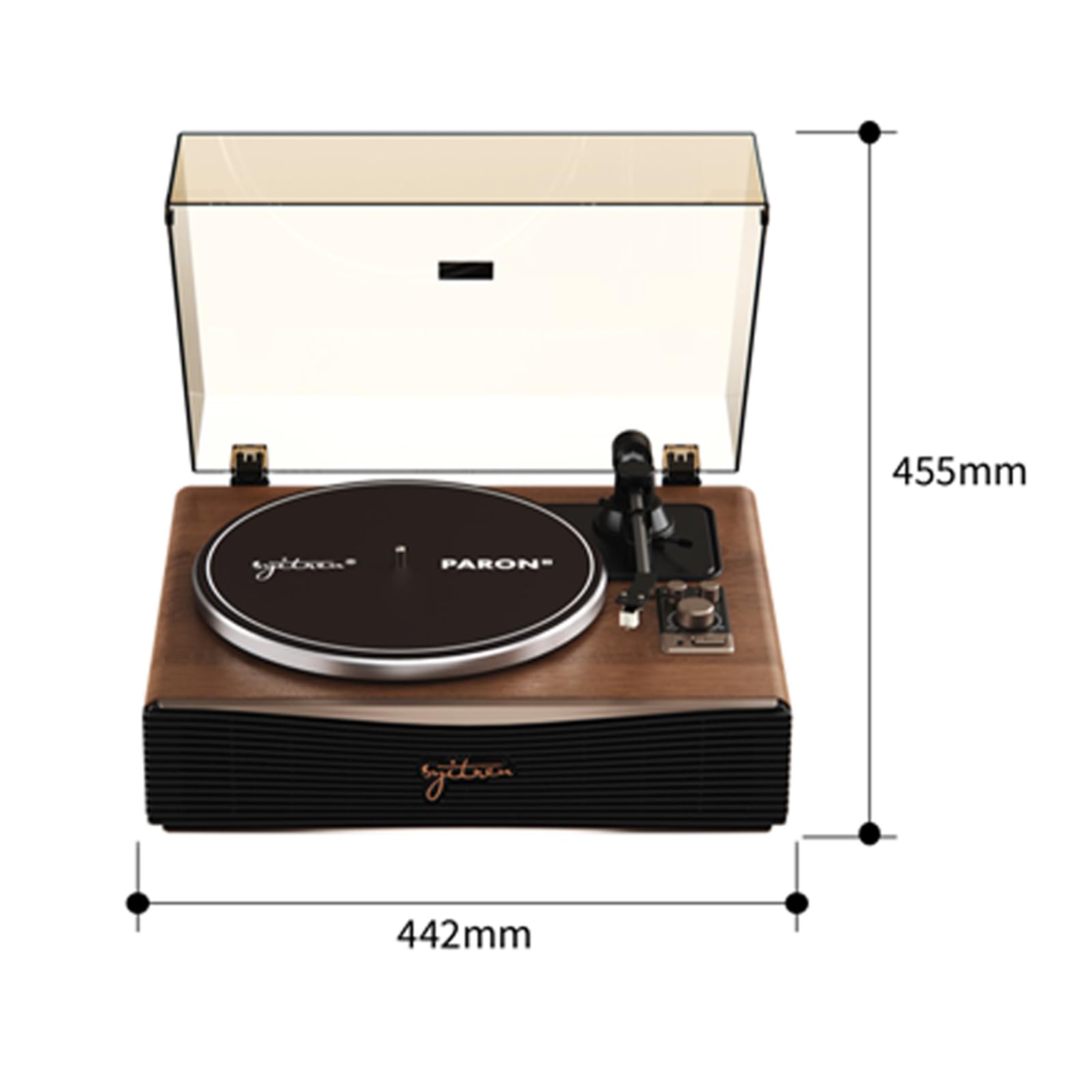 Mua Syitren Paron Record Player Vintage Turntable for Vinyl Records ...