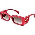 Amazon.com: Gucci GG1325S Red/Brown Shaded 54/19/140 women Sunglasses : Clothing, Shoes & Jewelry