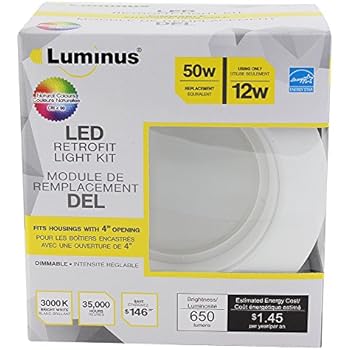 Luminus LED Retrofit Light Kit 2700K Warm White 1300 - - Amazon.com
