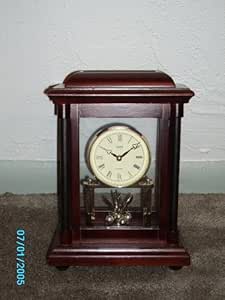 Amazon.com: Stiffel Mantel Clock with Rotating Pendulum : Home & Kitchen