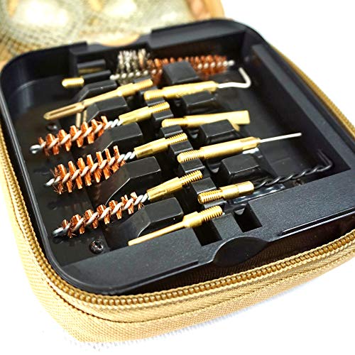 CLENZOIL Field & Range Tactical Gun Cleaning Kit | Tan | All-in-One ...
