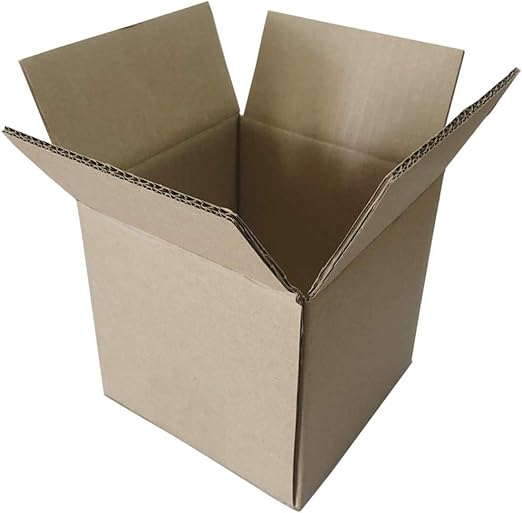 Amazon.com : Small Cardboard Shipping Box Mailers 4.5x4.5x4.5 Inch ...