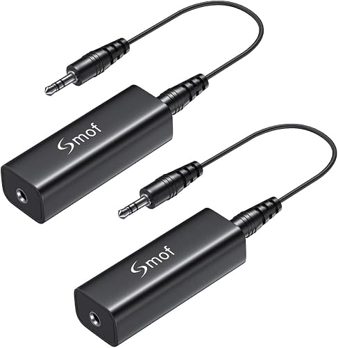 Smof 2 Packs Ground Loop Isolator, 3.5mm Noise Isolator Car Audio Noise ...