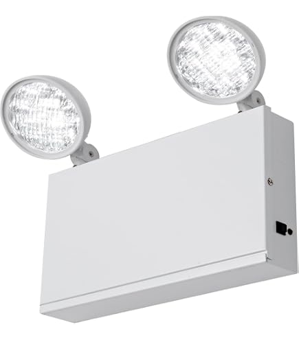 Commercial Emergency Light Fixtures Cooper XR6C-LED Dual Emergency ...