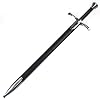 Ace Martial Arts Supply Medieval Knight Arming Sword with Scabbard in ...