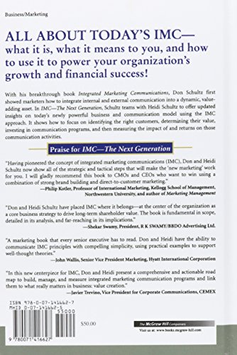 IMC, the Next Generation Five Steps for Delivering Value and Measuring ...