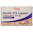 Amazon.com: Mucolit 375 Capsules Carbocyteine 375mg, A Mucoregulator ...