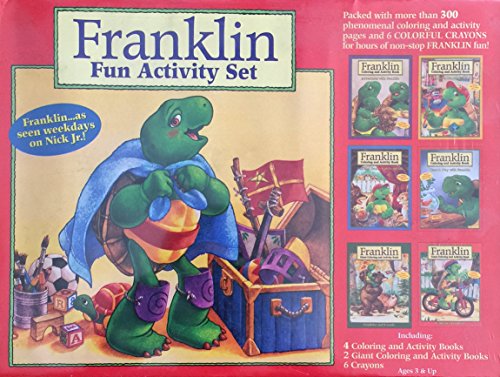 Franklin: Fun Activity Set: 4 Coloring and Activity Books, 2 Giant ...