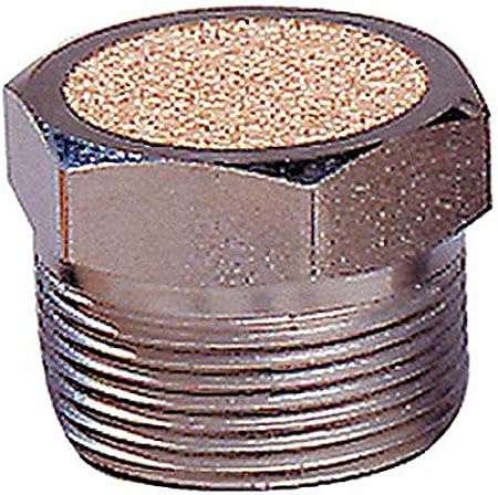 Arrow ASP-6BV, Pneumatic Breather Vent, Sintered Bronze, 40 Micron, 3/4 ...