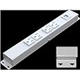 Amazon.com: 12” Hardwired Power Strip (NO Power Cord), 4 Vertical ...