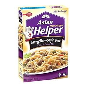 Amazon.com : Hamburger Helper Asian Helper Mongolian-Style Beef, 6 ...