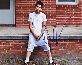 J. Cole signed 8x10 photo at Amazon's Entertainment Collectibles Store