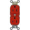 Leviton 5262-IGR 15-Amp, 125 Volt, Industrial Series Heavy Duty ...
