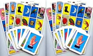 Amazon.com: 2 X Authentic Mexican Loteria Bingo Chalupa Game: 20 Boards ...