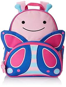 Amazon.com : Skip Hop Toddler Backpack, 12" Butterfly School Bag, Multi ...
