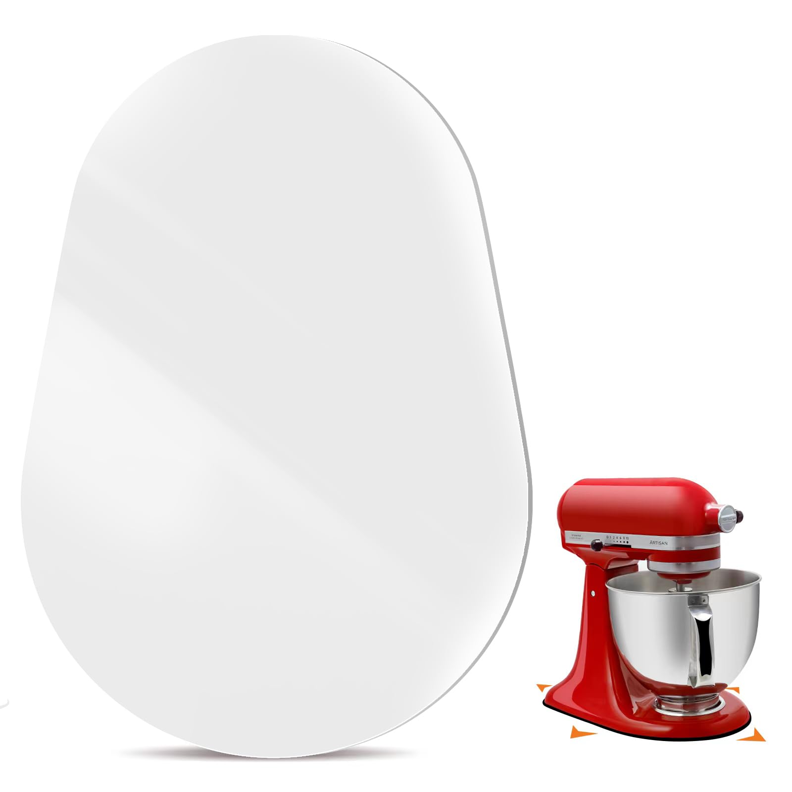 SIUDANGKA Acrylic Mixer Slider Compatible with Kitchenaid Mixer ...