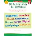 Amazon.com: 240 Vocabulary Words Kids Need to Know: Grade 5: 24 Ready ...