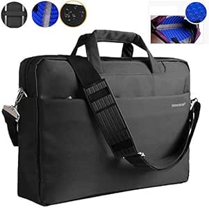 Amazon.com: 17.3 Inch Laptop Bag Nylon Waterproof with Shockproof Fit ...