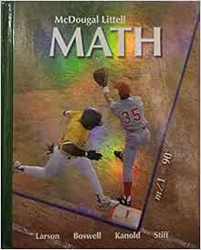 McDougal Littell Math Course 3: Student Edition 2007: MCDOUGAL LITTEL ...