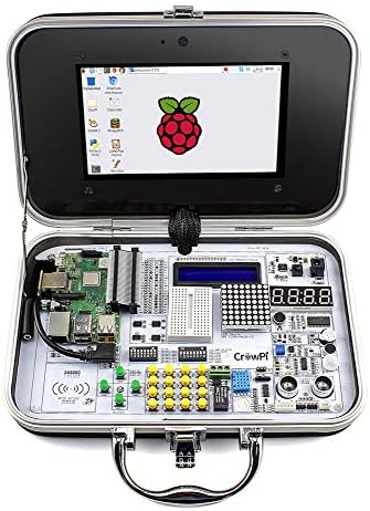 سعر ELECROW Crowpi Raspberry Pi 4 3 b 3b+ 4b+ Kit Raspberry Pi Learning Programming Kit with ...