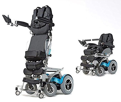 Buy Phoenix II Standing Power Wheelchair (30km Range) 25 deg Reclining ...